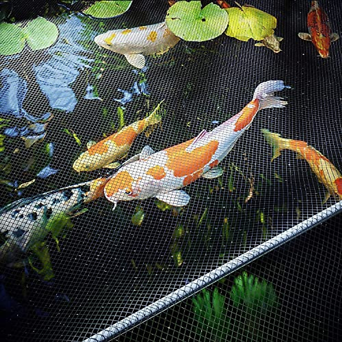 De-Bird Garden Fencing 7.5 x 65 ft Heavy Duty Bird Netting for Garden Protection Plastic Fence - Deer Fence Garden Netting Pest Barrier, Rabbit Fence, Flower Bed Fencing, Garden Fence Animal Barrier