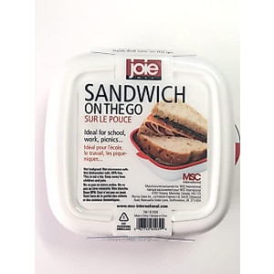 Sandwich on the go container
