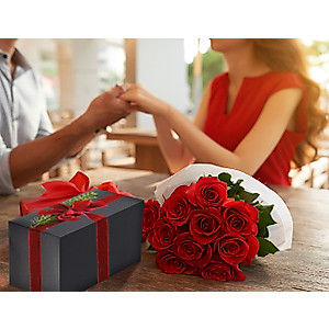 HUAPRINT Black Gift Box,Gift Boxes with Lids 9x4.5x4.5inch,24pcs Paper Gift Box Bulk,Rectangle Gift Boxes for Presents,Birthday,Bridesmaid Proposal,Groomsmen Engagements,Baby Showers, Christmas,Wedding Party Favor,Crafting Cupcake,Holidays