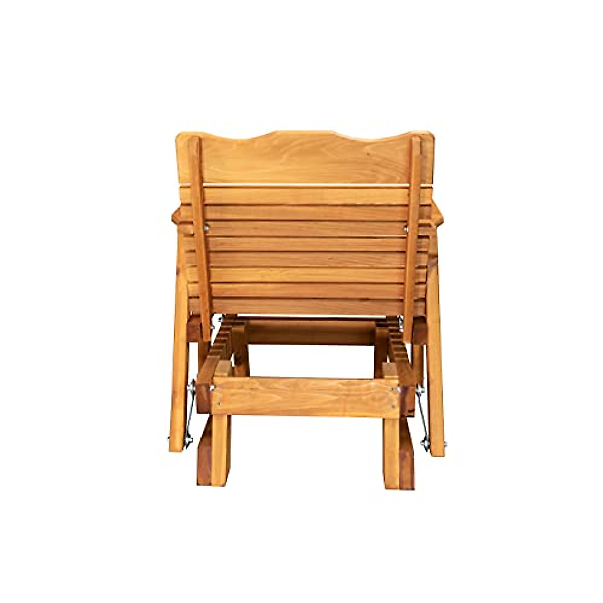 Kilmer Creek Rustic Finished 2' Cedar Porch Glider, Amish Crafted