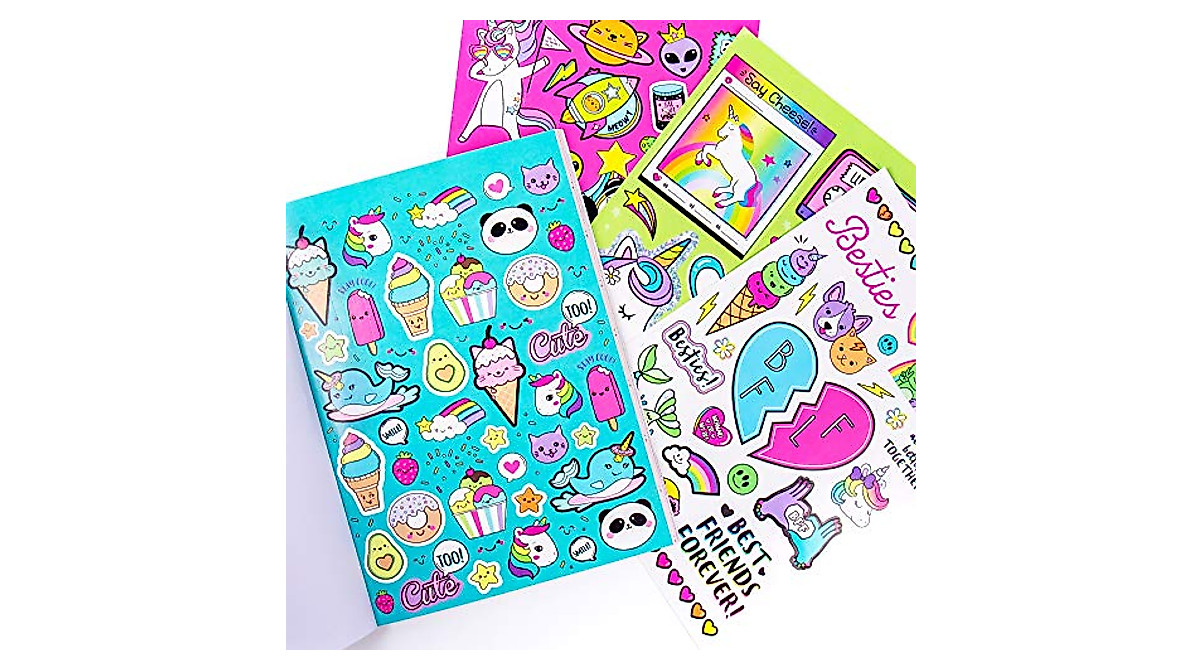Just My Style 1500+ Stickers - Kawaii Y2K Sticker Book for Creatives