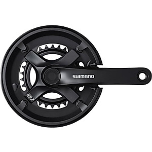 SHIMANO FC-TY501-2 CRANKSET 7/8-SPEED 175mm 46-30T BLACK