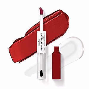 Wet n Wild Megalast Lock 'N' Shine Lip Color + Gloss Lipstick Red-Y For Me