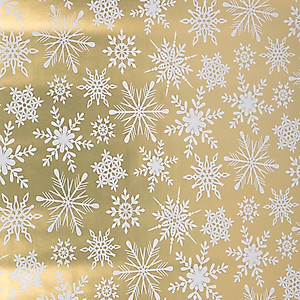 JAMPaper Assorted Gift Wrap - Christmas Wrapping Paper - 100 Sq Ft Total - Holographic Christmas Set - 4 Rolls/Pack