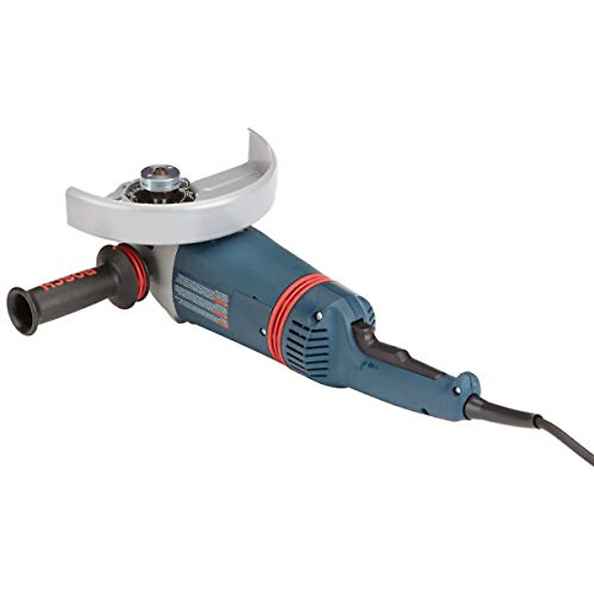 BOSCH 1893-6 9 Large Angle Grinder with Rat Tail Handle, Black,grey,green