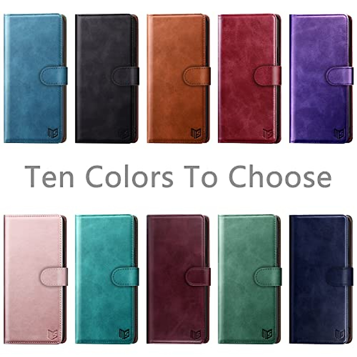 SUANPOT for Moto G Stylus 2022 5G Wallet case 【RFID Blocking】 Credit Card Holder, Flip Folio Book PU Leather Phone case Shockproof Cover Women Men for Moto G Stylus 2022 5G case (Light Brown)