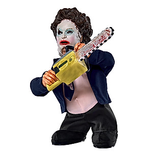 Spirit Halloween Texas Chainsaw Massacre 10.5 Inch Leatherface Sidestepper Decoration | Officially Licensed | Home Décor| Indoor Décor | Halloween Décor | Horror Décor