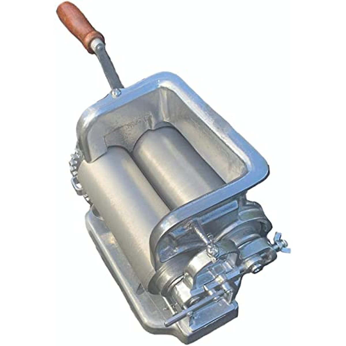 Mexican Generation-Two Monarca Large (same size as Gonzalez) Made in Mexico Manual Flour or Corn Aluminum Tortilla Maker Roller Press Mold Molding Machine