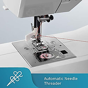 Heureux Sewing and Quilting Machine Computerized, 200 Built-in Stitches, LCD Display, Z6 Automatic Needle Threader, Twin Needle
