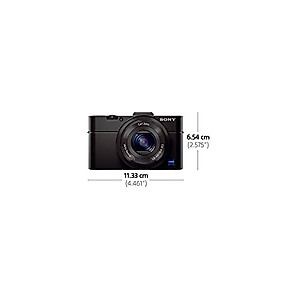 Sony RX100 II 20.2 MP Premium Compact Digital Camera w/ 1-inch Sensor, MI (Multi-Interface) Shoe and tilt LCD Screen (DSCRX100M2/B)