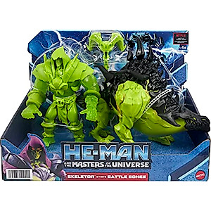 Masters of the Universe and He-Man Action Figure and Creature Vehicle Toys, Skeletor & Battle Bones, MOTU Savage Eternia