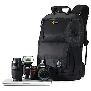 Lowepro Fastpack BP 250 AW II - A Travel-Ready Backpack for DSLR and 15" Laptop and Tablet