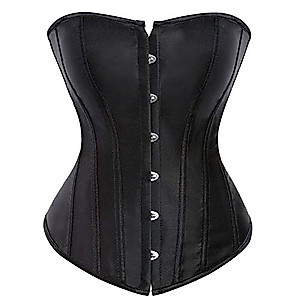 Women's Waist Training Plus Size Corsets Underbust Steel Boned Hourglass Silhouette Body Shaper