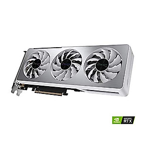 GIGABYTE GeForce RTX 3060 Vision OC 12G Graphics Card, 3X WINDFORCE Fans, 12GB 192-bit GDDR6, GV-N3060VISION OC-12GD Video Card