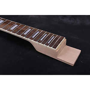 1set guitar Kit 22 Guitar Neck Guitar Body Mahogany Rosewood fine shape (Square inlay)