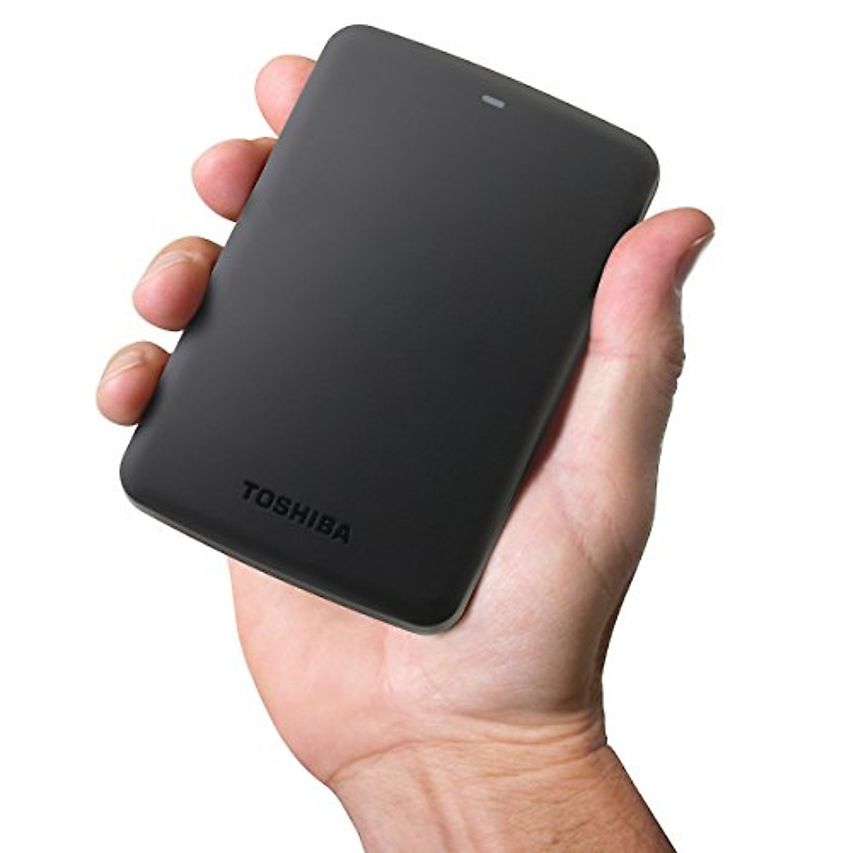 Toshiba Canvio Basics 1TB Portable Hard Drive - Black (HDTB310XK3AA)