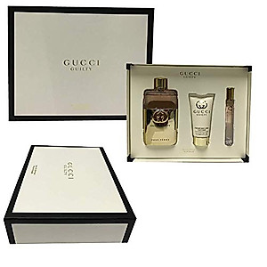Gucci Guilty Pour Femme Women Perfume Gift Set EDP Spray 3.0 Oz