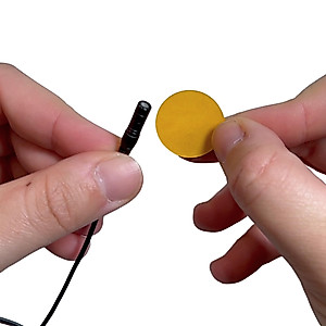 URSA Sticky Circles - Pack of 90 Hypoallergenic Sticky Circles for Lavalier Lapel Mics - 24mm Diameter - Compatible with Tascam Rode Sennheiser Zoom Lav Mics - Mic Clip - Lavalier Stickies