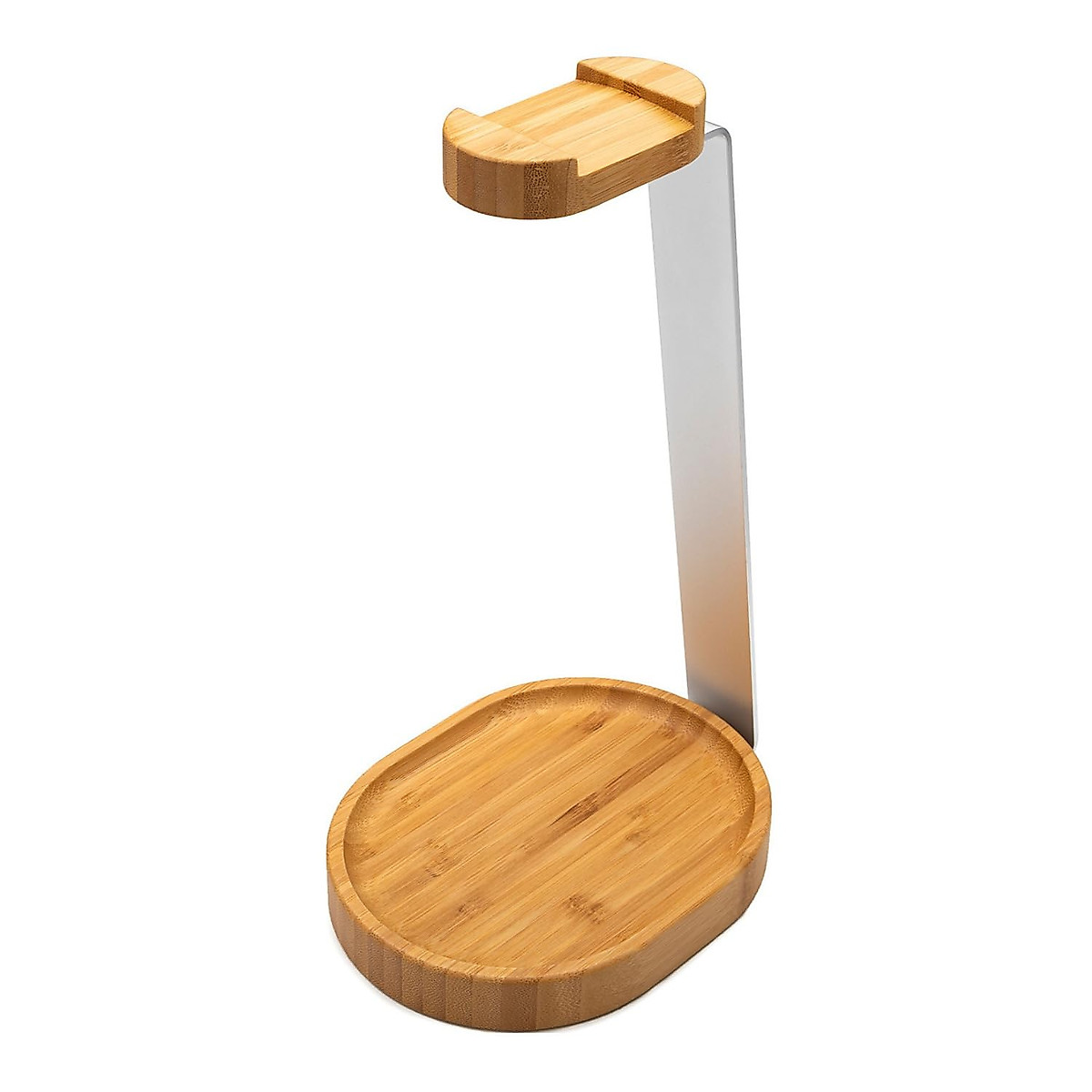 Audio-Technica ATH-M50X Studio Headphones Bundle with Knox Gear Wooden Stand and Protective Case (3 Items)