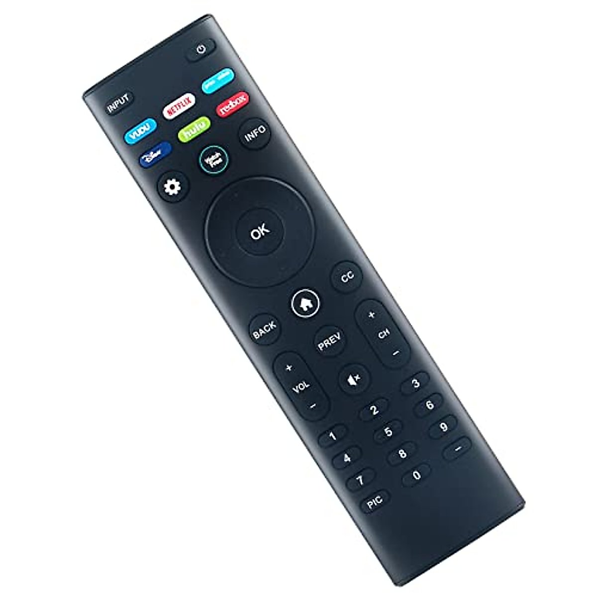 XRT140L Replacement Remote Control Applicable for Vizio Smart TV D24h-J09 D24f-J09 D32h-J09 D32f-J04 D40f-J09 D43f-J04 D24f4-J01 D32f4-J01 OLED55-H1 OLED65-H1 P65QX-H1 P75QX-H1 P85QX-H1