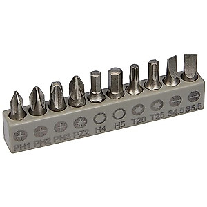 Bosch 2608522376 Extension Cord & 11 Piece Screwdriver Bit Set (6.35 mm 6.35 mm)