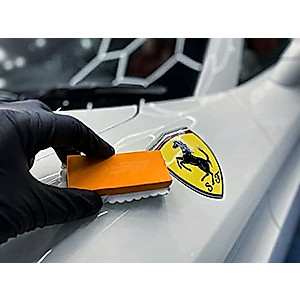 CARPRO CQUARTZ Applicator Ceramic Coating: CQUARTZ Coatings Including DLUX, SiC, CQUARTZ UK 3.0, CQUARTZ Leather - 3.5" (2 Pack)