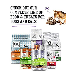 I and love and you Free Ranger No Stink! Natural Grain Free Bully Stix - Low Odor, 100% Beef Pizzle, 6-Inch, Pack of 5