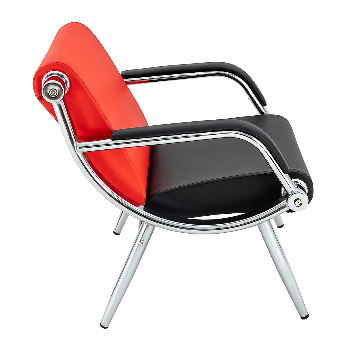 Waiting Room Reception Bench,PU Furniture Guest Seating Lobby Conference Chairs with Armrest for Clinic Office Airport Barber Salon Bank,3 Seat,Guest Chair Reception Chair,Executive Chair Set of 2