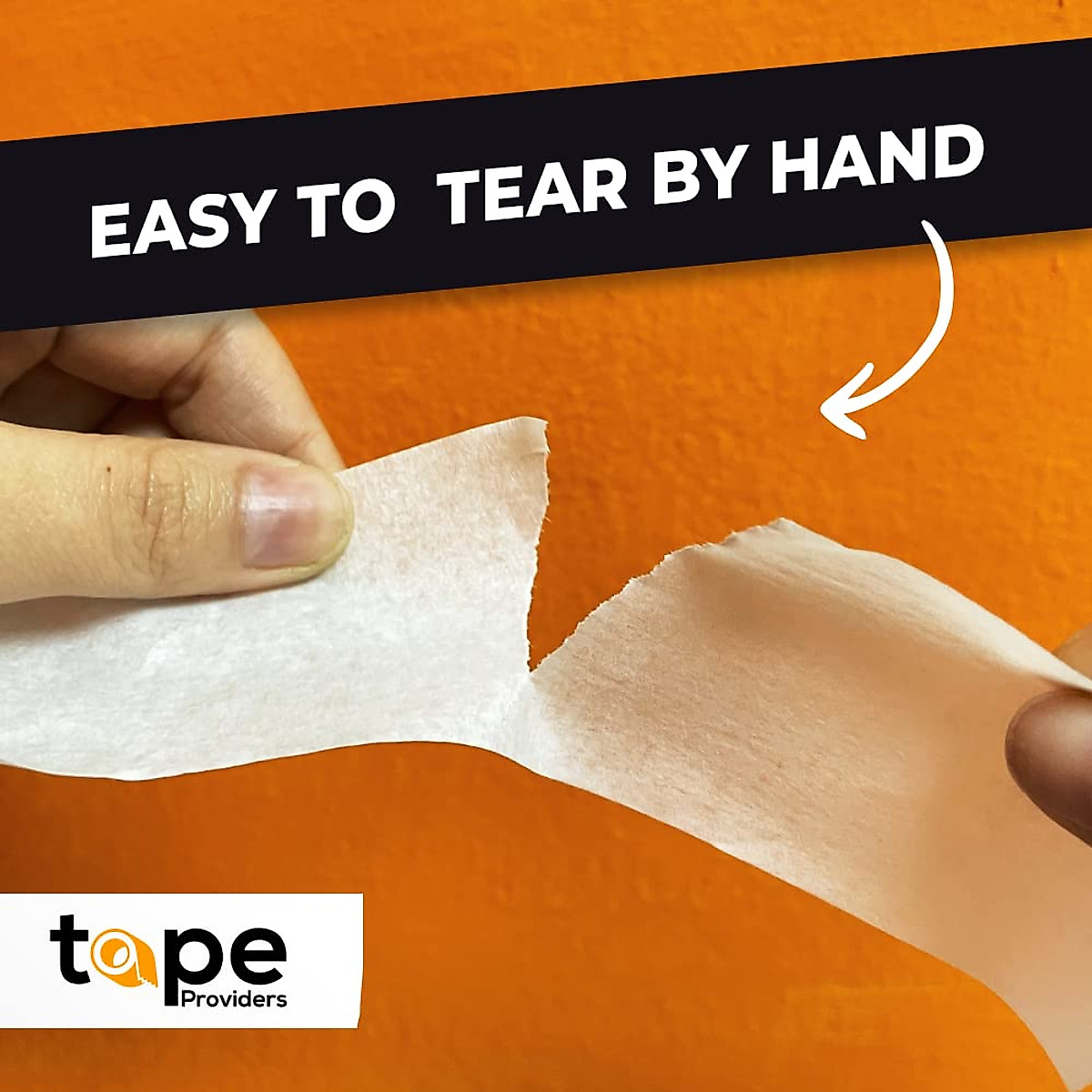 WOD MT5 Masking Tape 1/2 inch for General Purpose/Painting - 1 Roll - 60 Yards per roll