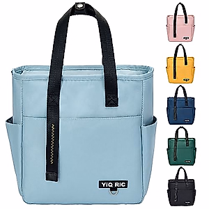 YiQ RiC Insulated Lunch Bag for Women/Men - Reusable Lunch Sack for Office Work University Picnic Beach Camping- Leakproof Cooler Tote Bag Freezable Lunch Bag for Adult （14 years old or above）