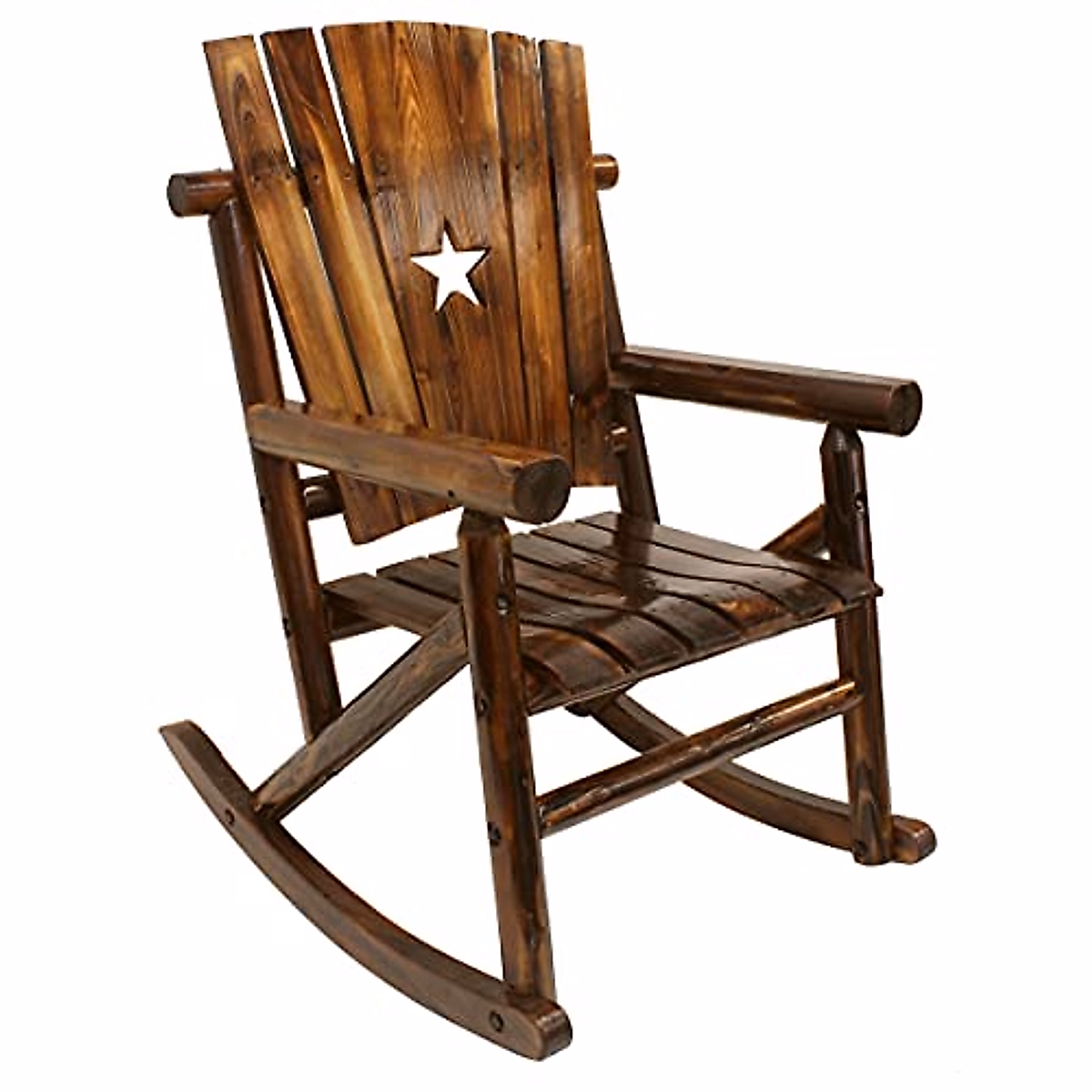 Char-Log Single Rocker with Star