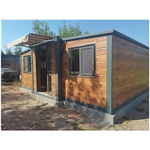 Expandable Foldable prefab pre fabricated Modular Folding Luxury Modern Mobile Shipping Container site Office kit Home House