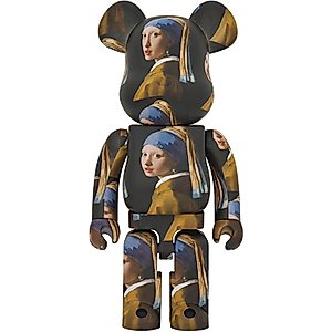 Medicom Johannes Vermeer Girl with Pearl Earring 1000% BEARBRICK