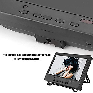 Yosoo Health Gear LCD Display for Raspberry Pi, 7 Inch Portable Monitor 1024x600 Multi-Function Display Support HDMI/VGA/AV Input(US Plug（110v-240v）)