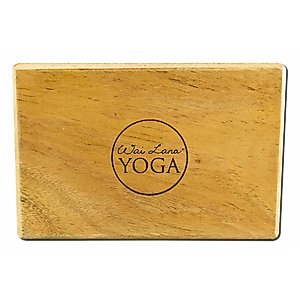 Wai Lana Teak Yoga Block – 3”