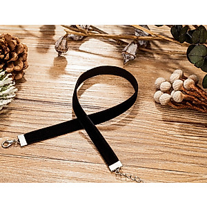 AnalysisyLove Classic Black Velvet Choker Necklace for Women, Valentines Day Birthday Gifts, Halloween Cosplay Jewelry