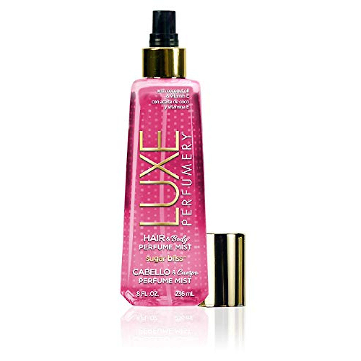 Luxe Perfumery Hair & Body Perfume Mist Sugar Bliss, 8.0 fluid ounce (F98430-15-SG)