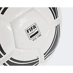 Adidas Men Tango Rosario Ball - White/Black/Black, Size 5