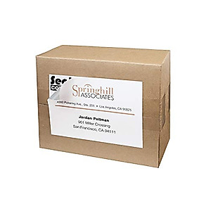 Avery Printable Shipping Labels, 4" x 6", White, Packs of 20, 6 Packs, 120 Blank Address Labels Total (05292)