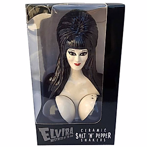 Official Elvira Mistress of the Dark salt n pepper shaker's