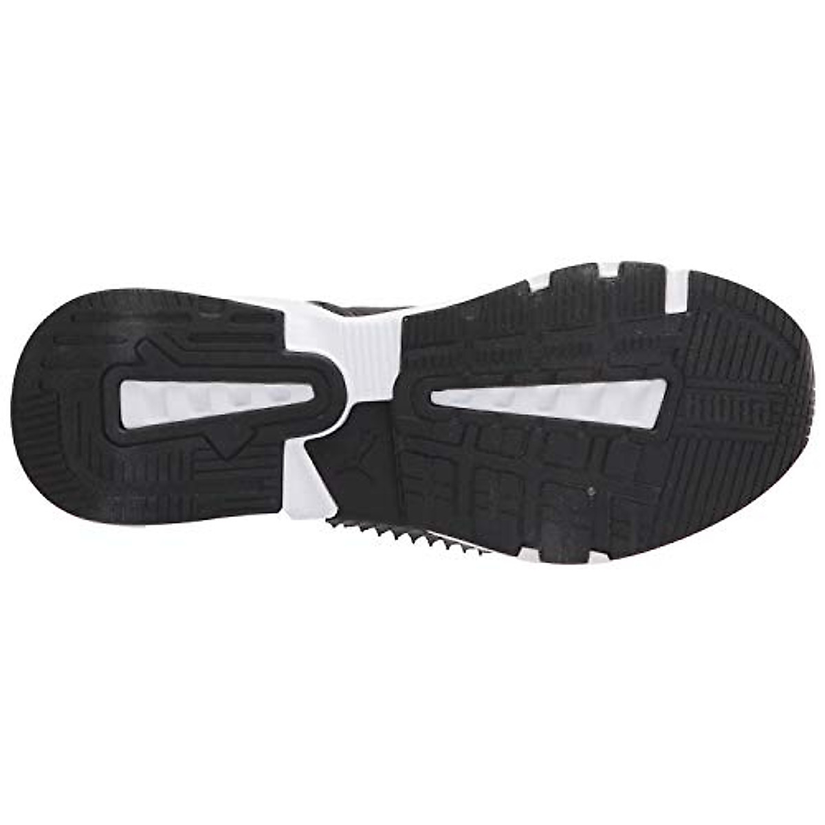 PUMA womens Provoke Xt Cross Trainer, Puma Black-metallic Silver, 7 US