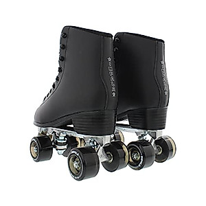 Impala Rollerskates Impala Quad Skate (Big Kid/Adult) Black 9 (US Men's 7, Women's 9) M