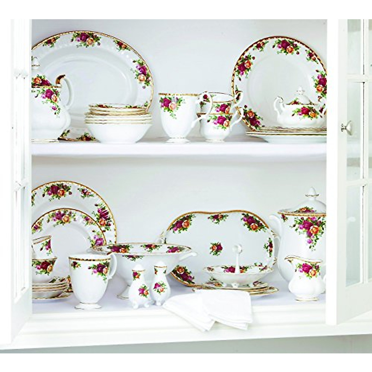 Royal Albert Old Country Roses Gravy Boat, 19 oz, Multi