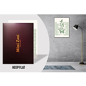 MINI ZOZI 12X16 Sage Green Y2K Butterfly Wall Art Canvas - Retro Indie Bedroom Decor