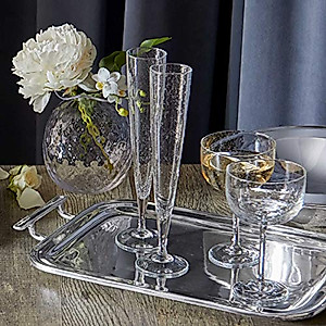 Mariposa, Bowls & Platters Dinnerware & Serveware, Service Tray, Signature Silver