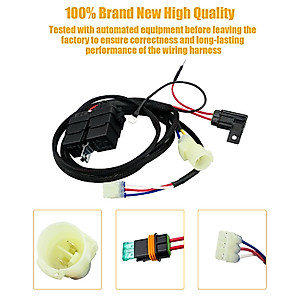 Shift Bypass Wiring Harness Kit Fits for Honda Rancher 450 ES 1998 1999 2000 2001 2002 2003 2004 Angle Sensor Computer Bypass Kit