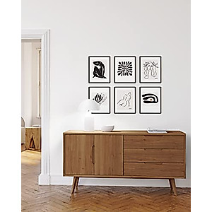 HAUS AND HUES Henri Matisse Posters & Picasso Prints - Set of 6 Matisse Art Posters & Picasso Posters | Henri Matisse Prints Art Exhibition Posters Famous Painting UNFRAMED 8"x10" (w/o Artists Logo)