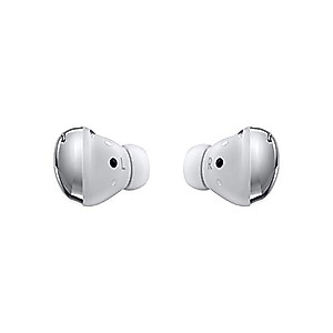 SAMSUNG Galaxy Buds Pro, Bluetooth Earbuds, True Wireless, Noise Cancelling, Charging Case, Quality Sound, Water Resistant, Phantom Silver (US Version)