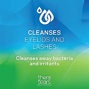 TheraTears SteriLid Eyelid Cleanser and Face Wash, for irritated eyes, 2 fl oz Spray