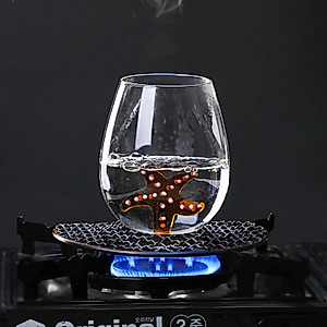 500ml Borosilicate Glass for Wine Plant 3D Animal Single Layer Cups (Flamingo)